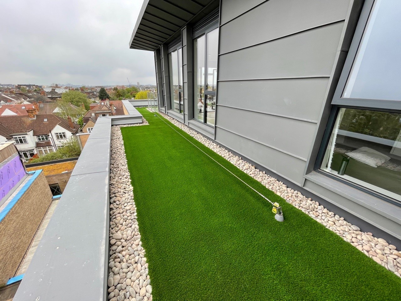 Artificial Green Roofs | ArtificialGrass.com