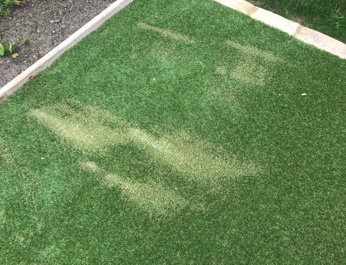 Burns & Reflective Damage | ArtificialGrass.com